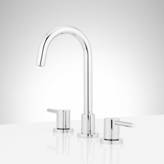 Signature Hardware Lexia 1.2 GPM Widespread Gooseneck Bathroom Faucet & Reviews | Wayfair